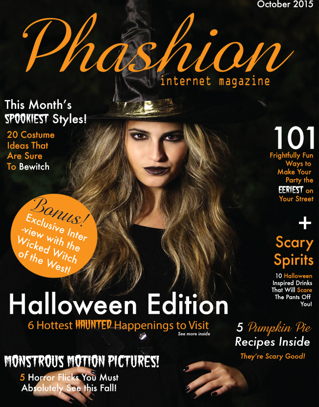 Phashion Internet Magazine Cover by Faith Kilpatrick at Coroflot.com
