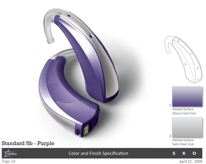 Starkey Pediatric Hearing Aid by Alexis Senter at Coroflot.com