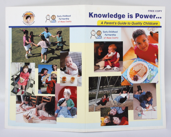 Pamphlet – Early Childhood Partnership by Jeff Hams at Coroflot.com
