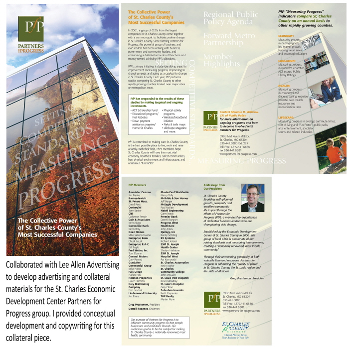 Brochures / Collateral Material by Pat Sommer at Coroflot.com