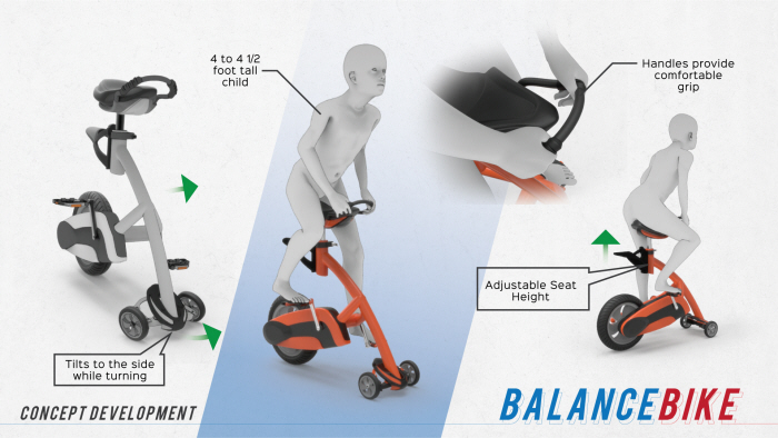 Balance Bike Visual Concepts by Osen Tejada at Coroflot.com