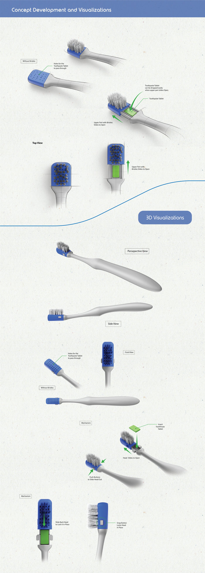 Toothbrush Design Concept by Osen Tejada at Coroflot.com