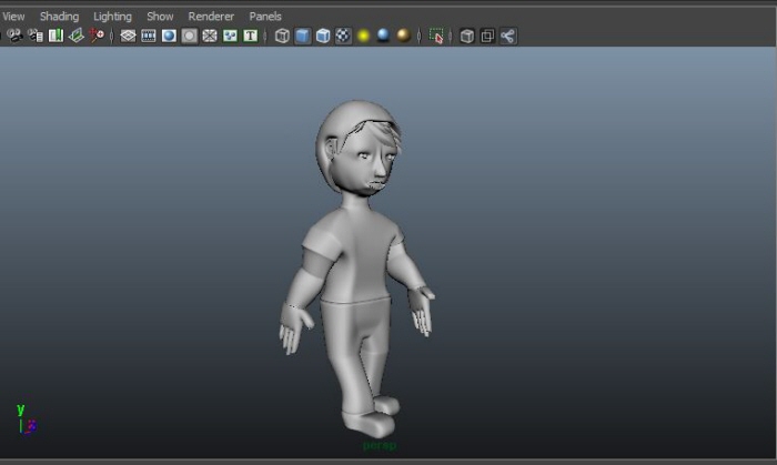 3D Character Model Design Using Autodesk Maya by sai girish at Coroflot.com