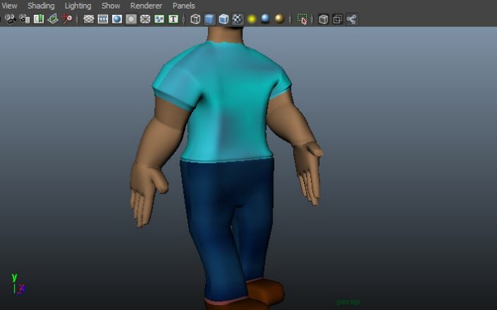 3D Character Model Design Using Autodesk Maya by sai girish at Coroflot.com