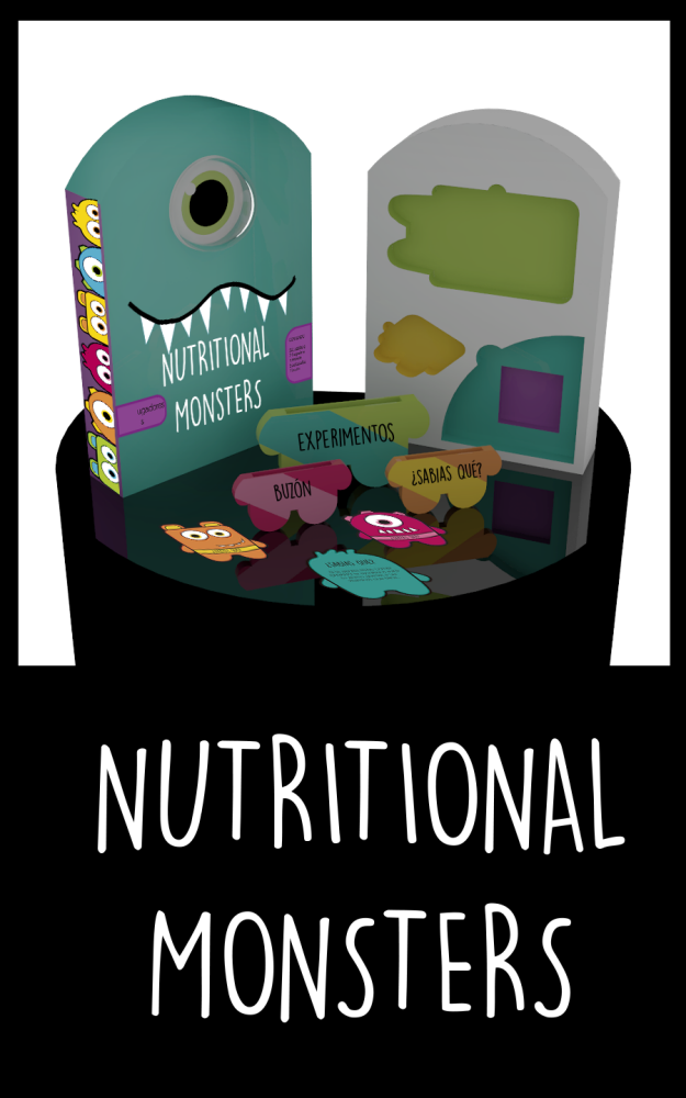 Nutritional Monsters by Daniela Pinilla at Coroflot.com