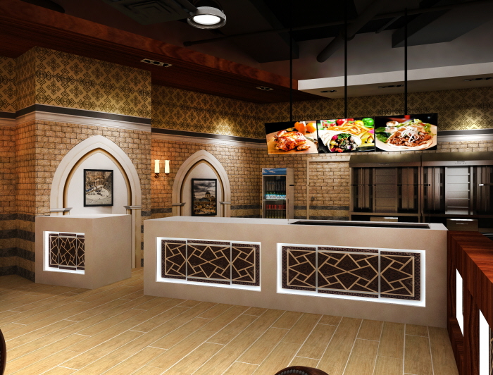 Syrian Restaurant by Kristine May Grimaldo at Coroflot.com
