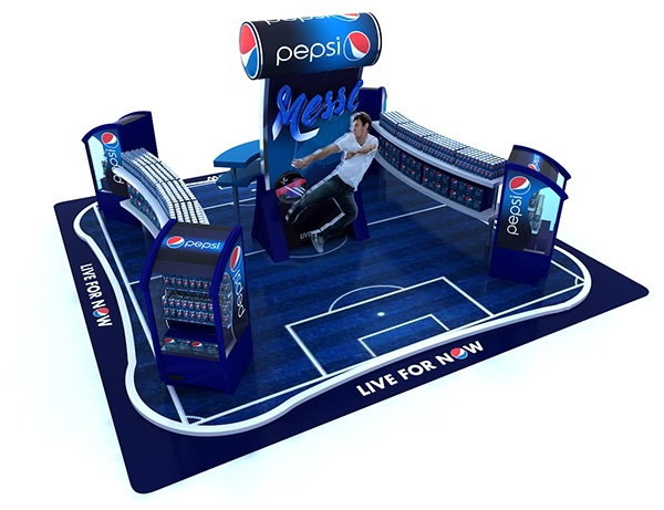 Pepsi Activation Area by Kristine May Grimaldo at Coroflot.com