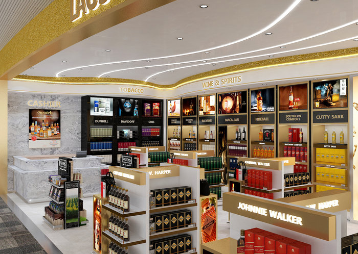 Duty Free Store Design by Kristine May Grimaldo at Coroflot.com