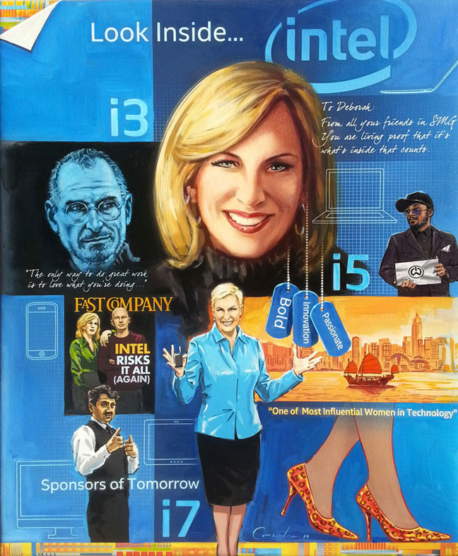 Intel Portraits by Bob Commander at Coroflot.com