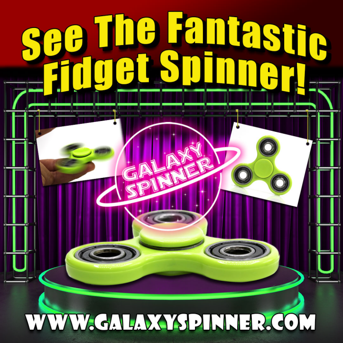 Galaxy Spinners by Kevin Krause at Coroflot.com