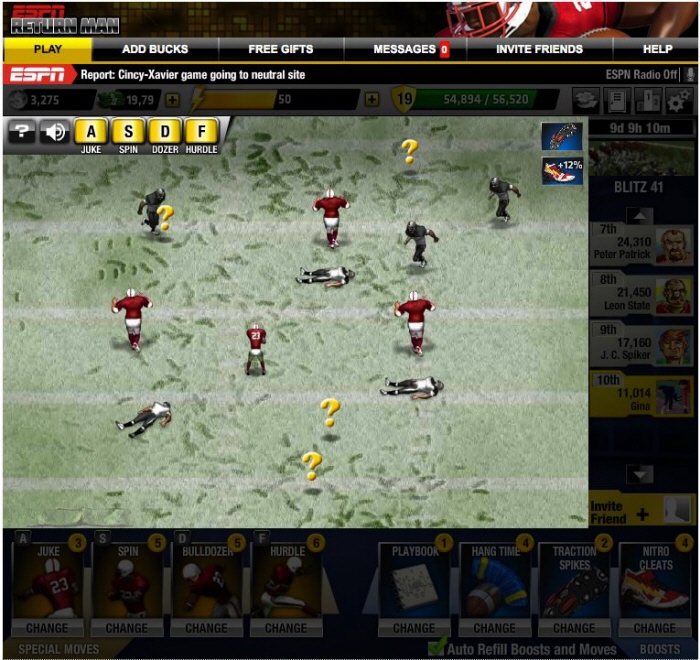 ESPN Return Man by Derek Manning at Coroflot.com