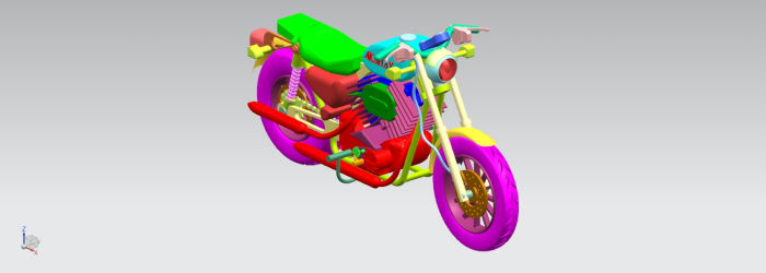 Design of bike using unigraphics NX by Akshay valasang at Coroflot.com