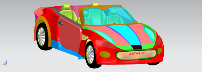 design of car using unigraphics NX software. by Akshay valasang at ...