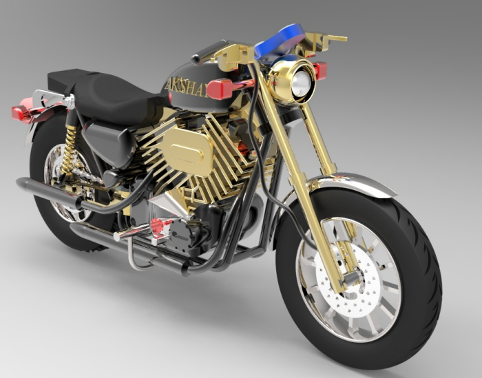 Design of bike using unigraphics NX by Akshay valasang at Coroflot.com
