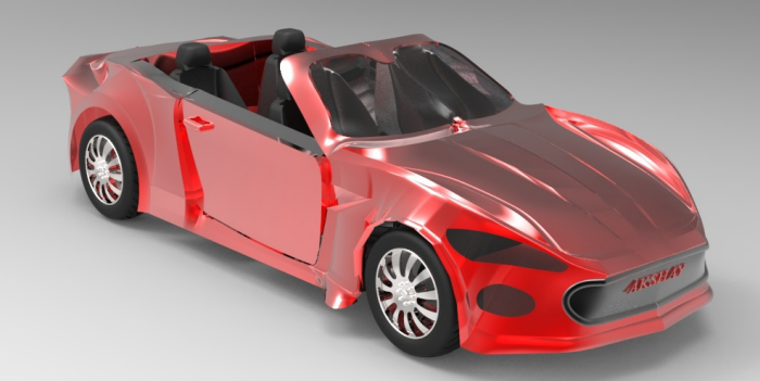 design of car using unigraphics NX software. by Akshay valasang at ...