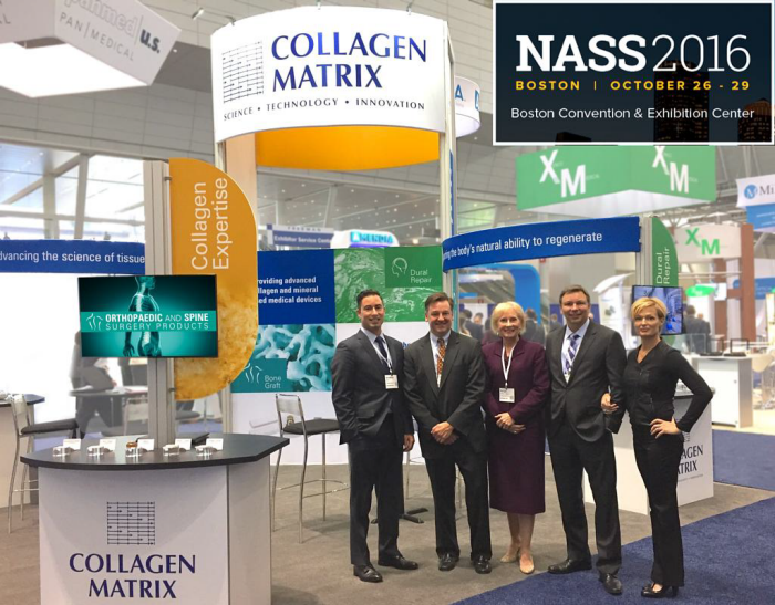 Collagen Matrix Tradeshow Booth Graphics by Maria Russo at Coroflot.com