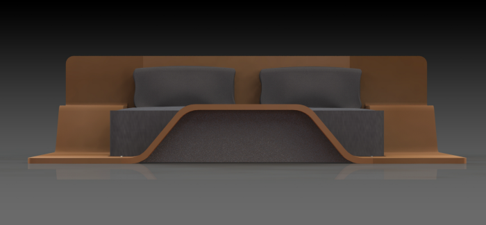 Sentra Bed Design in Solidworks by Abel Ardila at Coroflot.com