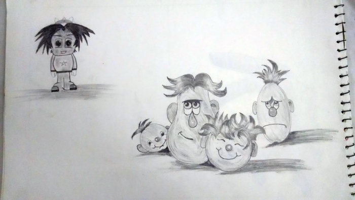 Drawings by Sohaib Riaz at Coroflot.com