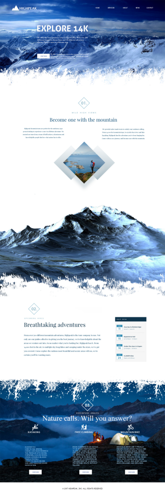 website design by Sohaib Riaz at Coroflot.com