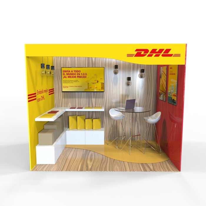 DHL Stand by Milagros Cordón at Coroflot.com