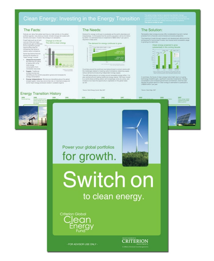 Clean Energy Campaign by Liz Oke at Coroflot.com