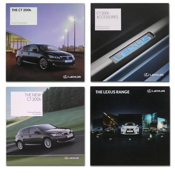 Various Lexus Range Brochures / Banners / Menus by Shane Cruise at ...