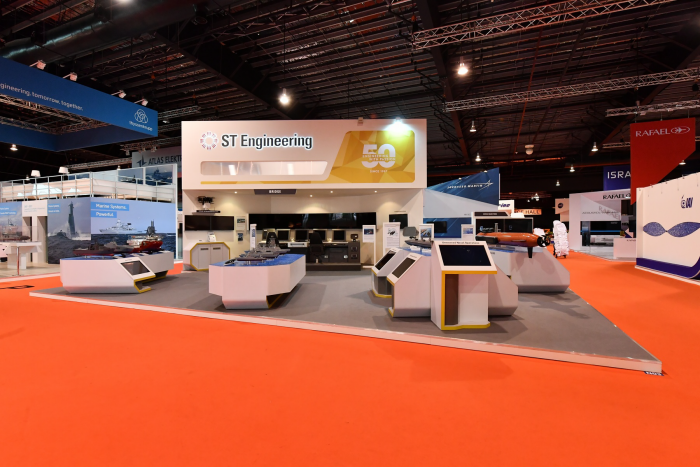 ST Engineering Booth Desgins by Dustin Ronald Elman at Coroflot.com