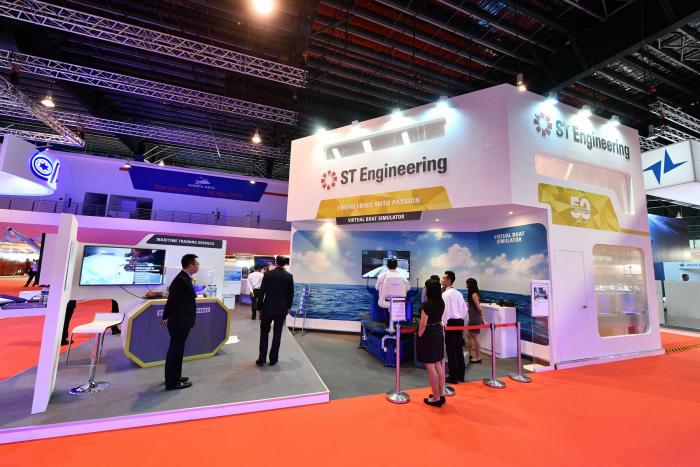 ST Engineering Booth Desgins by Dustin Ronald Elman at Coroflot.com