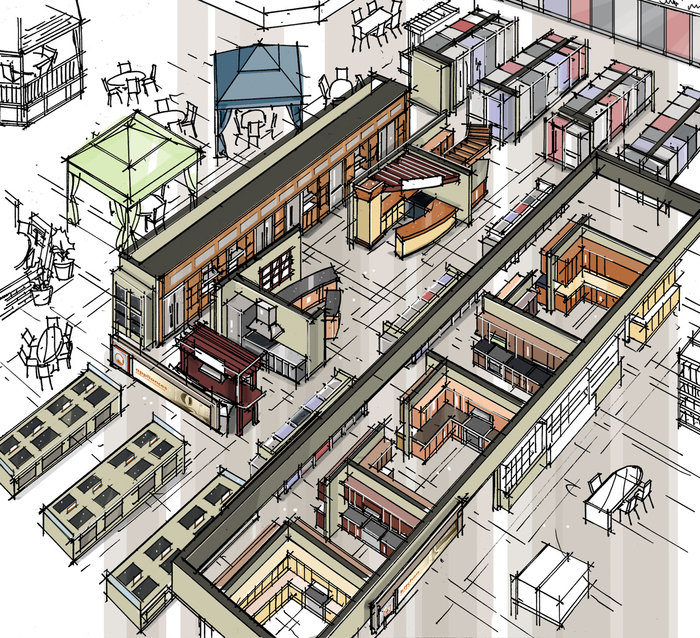 SAMPLE PROJECT: Big Box Retail by Richard Glenny at Coroflot.com