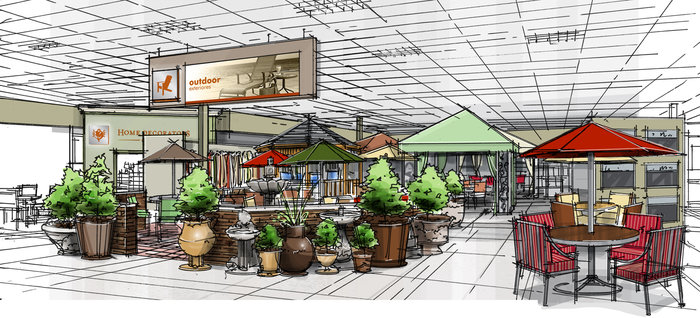 SAMPLE PROJECT: Big Box Retail by Richard Glenny at Coroflot.com