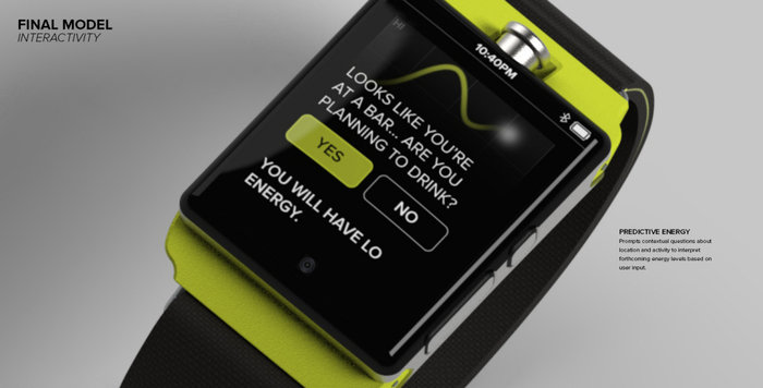 An upload by Ian de Silva on Coroflot: to the project Smart Watch