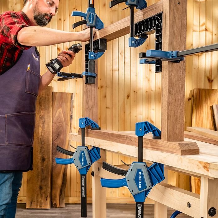 Rockler Spring-Loaded Bar Clamps and Jaw Attachments by Jay Owens at ...