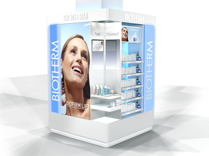 An upload by Cyrille Mazars on Coroflot: to the project Merchandising Tools BIOTHERM