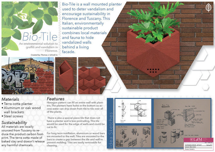 Bio-Tile Project Poster by Thomas Schnell at Coroflot.com