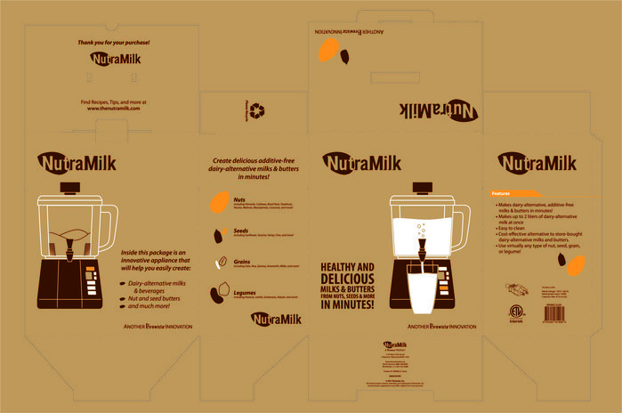 NutraMilk Branding & Packaging by Cheryl Moehlenbrock at Coroflot.com