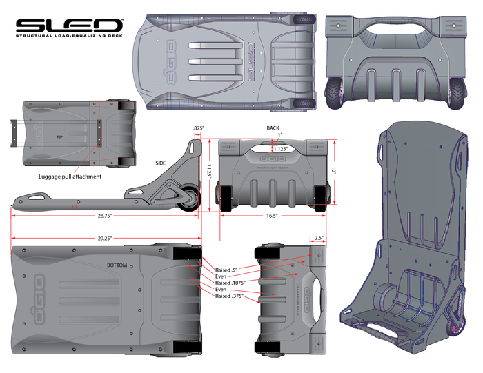 SLED - Structural Load Equalizing Deck by Joe Christensen at Coroflot.com