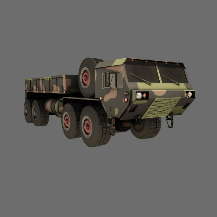 An upload by Vineet Kapoor on Coroflot: to the project M977 A2 HEMTT