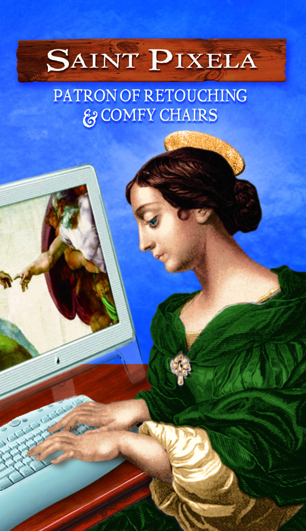The Patron Saints of Graphic Design by Lynn Garrett at Coroflot.com