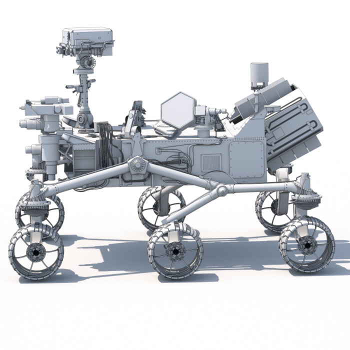 Mars Curiosity Rover by Brian Haeger at Coroflot.com