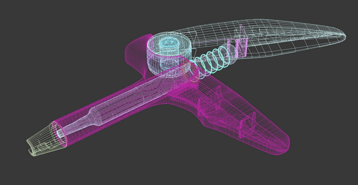 Centrix Root Canal Gun Prototype by Brian Haeger at Coroflot.com