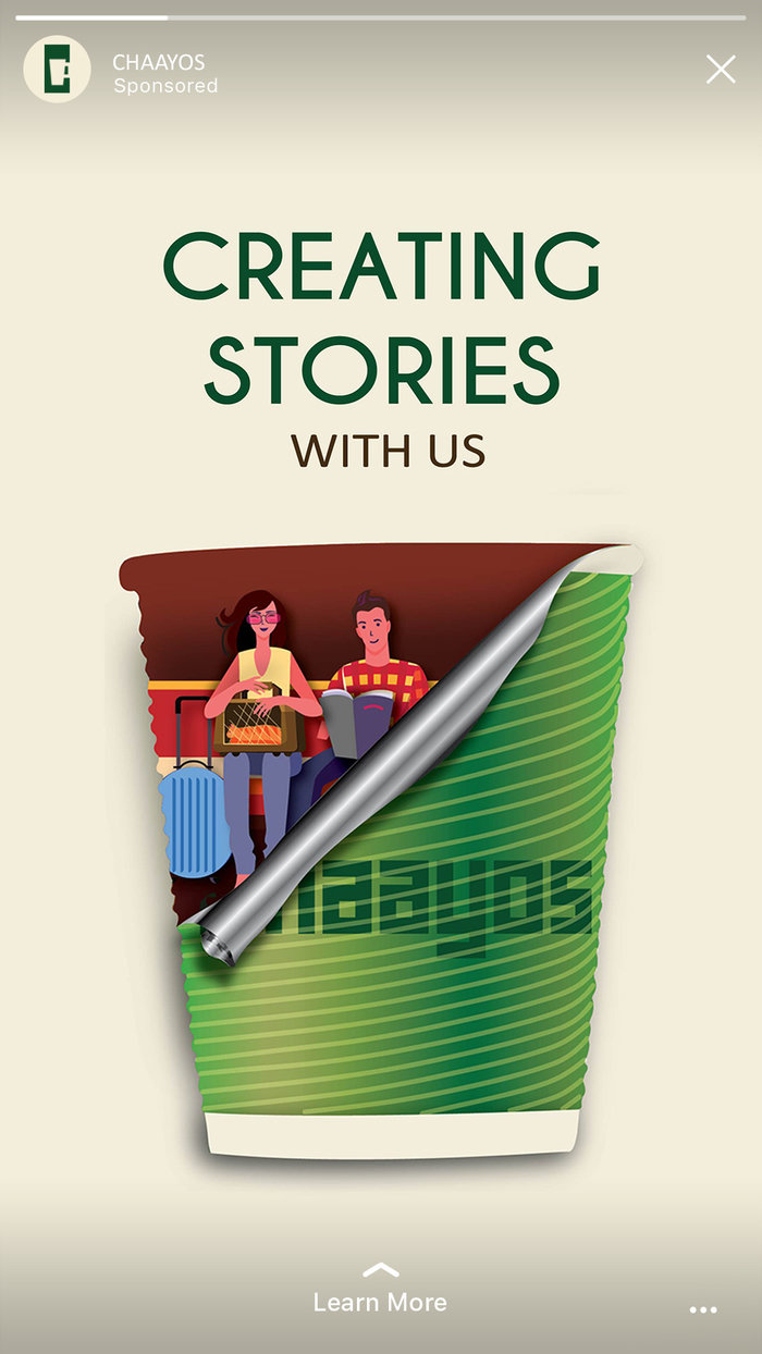 Chaayos Insta Story Ads by Ishani Mangla at Coroflot.com
