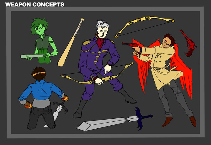 "Apocrypha" Character Concept Design by Cal Morgan at Coroflot.com