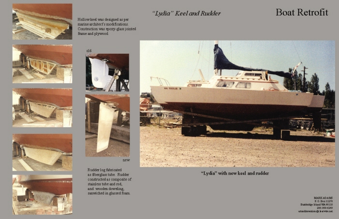 Marine Architecture - boat retrofit by Mark Adams at Coroflot.com