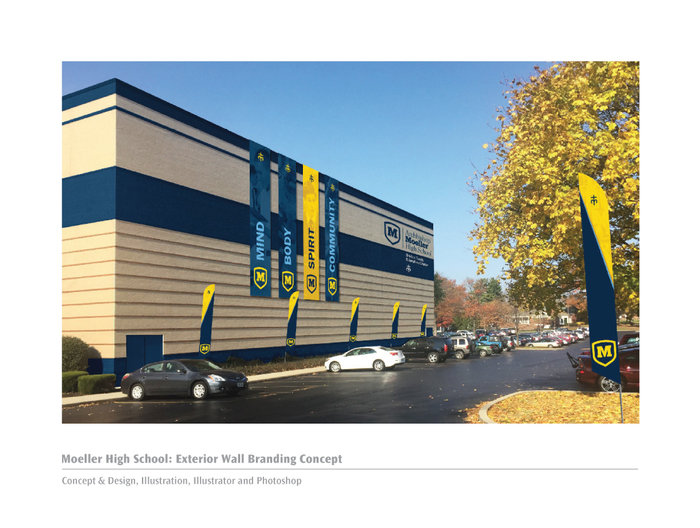 Moeller High School Branding by Dana Mason at Coroflot.com