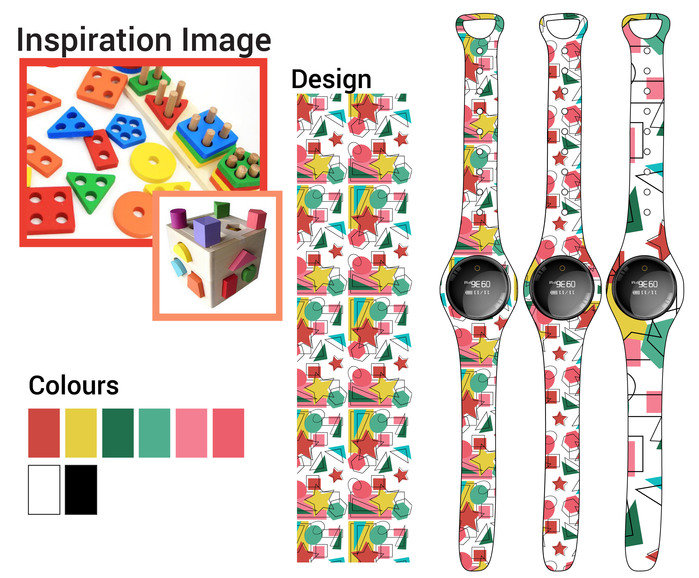 Wrist watch belt design by samma akter at Coroflot.com