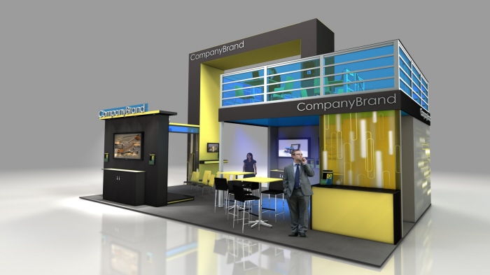 Exhibit Design by Alex Smantser at Coroflot.com