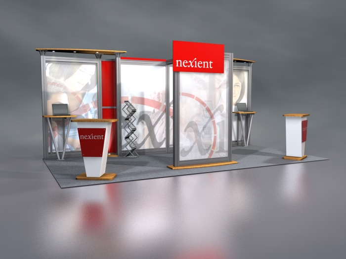 Exhibit Design by Alex Smantser at Coroflot.com