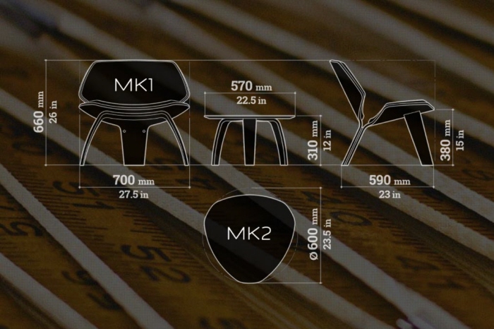 MK1 Lounge Chair by Uffe Toft at Coroflot.com