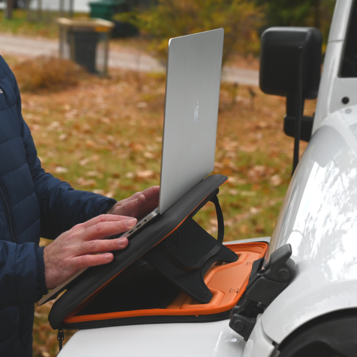 Elevate Laptop sleeve by Adam Ostroff at Coroflot.com