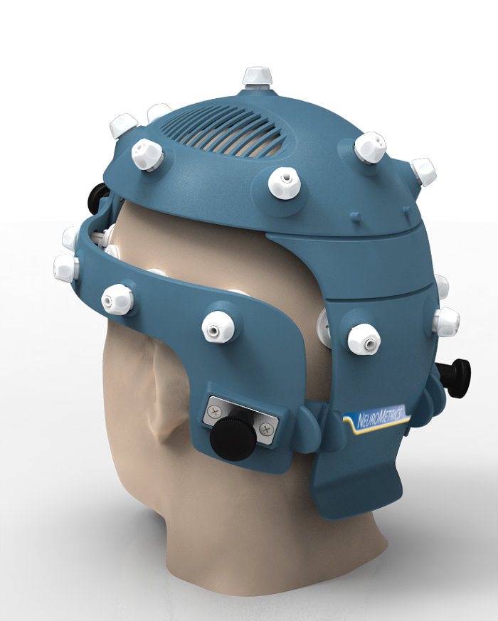 Neurometrics Brain Wave Analysis Headset by Kraig Kooiman at Coroflot.com